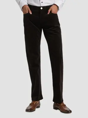 Giorgio Armani 5-pocket Corduroy Pants - Brown