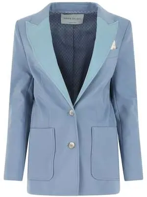 HEBE STUDIO Contrast-lapel Blazer