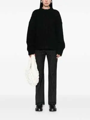 JIL SANDER Crew-neck Sweater - Black