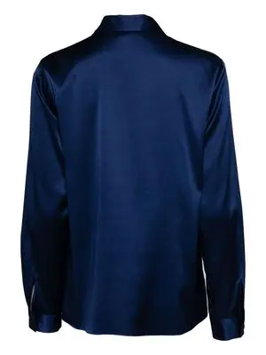 Emporio Armani Long-sleeved Shirt - Blue