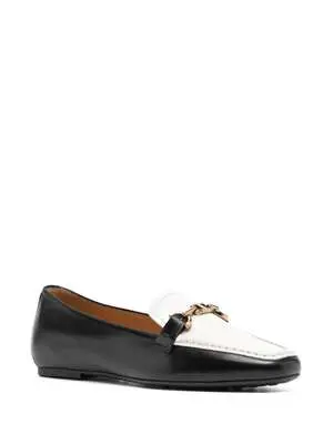 TOD'S Leather Loafers - Neutrals