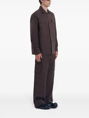 Marni Cotton Cargo Pants - Brown