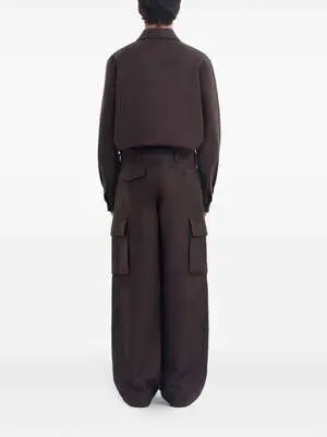 Marni Cotton Cargo Pants - Brown
