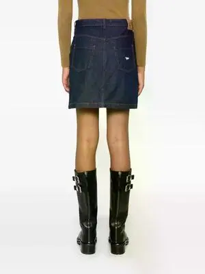 Maison Kitsuné Denim Mini Skirt