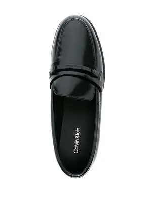 Calvin Klein Patent-finish Loafers