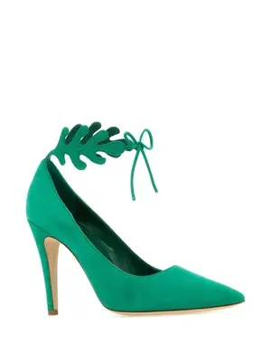 Manolo Blahnik 105mm Leather Pumps
