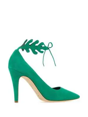 Manolo Blahnik 105mm Leather Pumps
