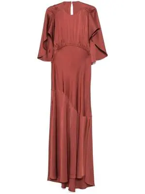 Zimmermann Cape-insert Maxi Dress