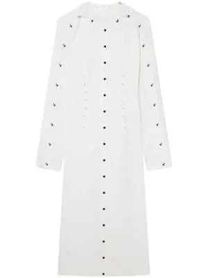 Stella McCartney Stud-embellished Midi Dress