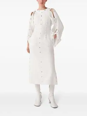 Stella McCartney Stud-embellished Midi Dress