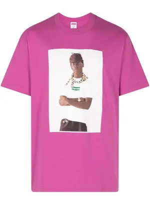 Supreme X Tyler The Creator Photograph-print T-shirt - Pink