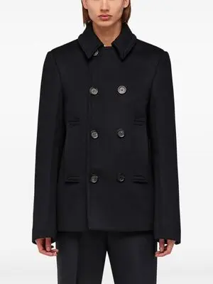 FERRAGAMO Virgin Wool-blend Pea Coat