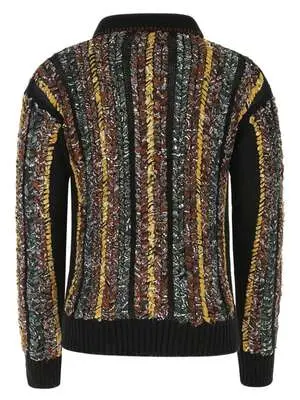 Amiri Braided Bandana Cardigan