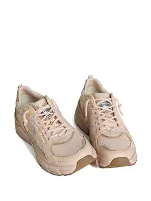 GOLDEN GOOSE Lightstar Leather Sneakers - Pink