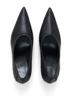 Marni 60mm Spike-embellished Leather Pumps