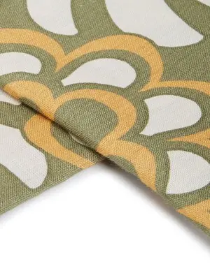 La DoubleJ Medium Tudor Tablecloth - Green