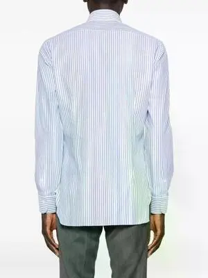 BARBA NAPOLI Striped Shirt - Blue