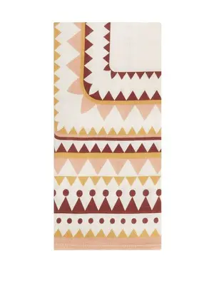 La DoubleJ Large Doric Placée Napkins - White