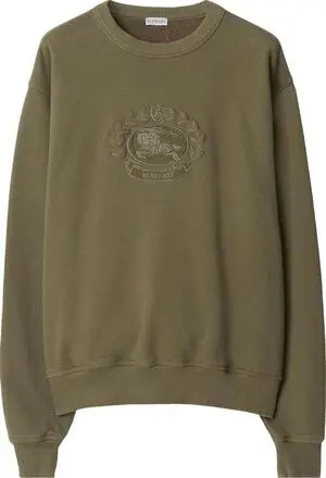 Burberry Cotton Sweatshirt - Silt