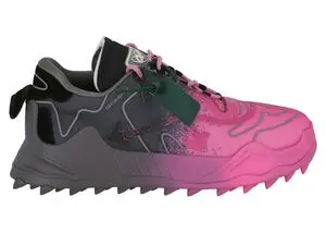 Off-White Odsy Meshin Sneakers - Black/fuchsia