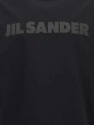 JIL SANDER Logo Print T-shirt - Black
