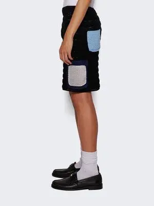 MAYSHA Rai Crochet Shorts