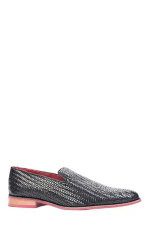 CARLOS BY CARLOS SANTANA Gibson Weave Loafer - Black