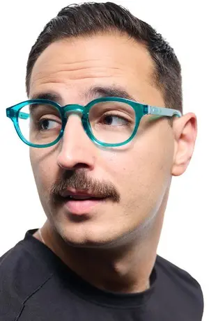 ONE:1 Bodoni Eyeglasses - Turquoise