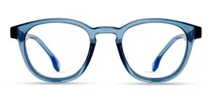 ONE:1 ONE:1 Helvetica Full Rim Reading Glasses Blue