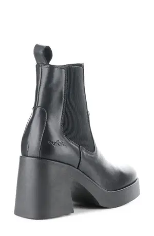 BOS. & CO. Veil Waterproof Platform Bootie - Black