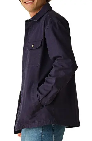 FAIR HARBOR Montauk Stretch Cotton Twill Shirt Jacket