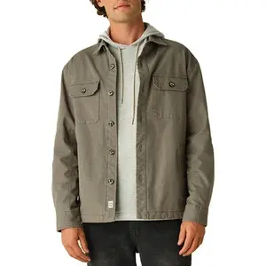 FAIR HARBOR Montauk Stretch Cotton Twill Shirt Jacket