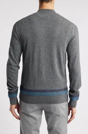 Robert Barakett Rockingham Half-zip Sweater