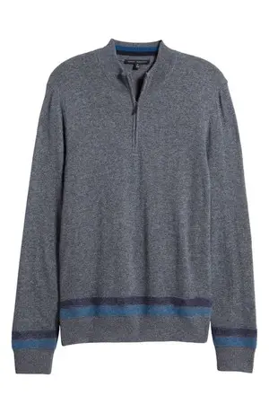 Robert Barakett Rockingham Half-zip Sweater