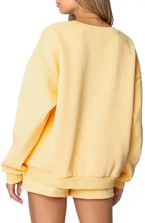 EDIKTED Logo Crewneck Sweatshirt