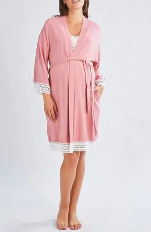 ANGEL MATERNITY Nursing Dress - Pink