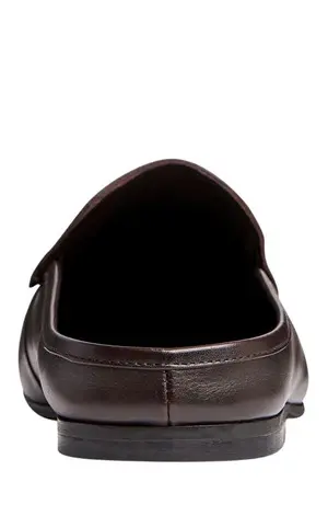 CARLOS BY CARLOS SANTANA Planeo Leather Slides - Dark Chocolate