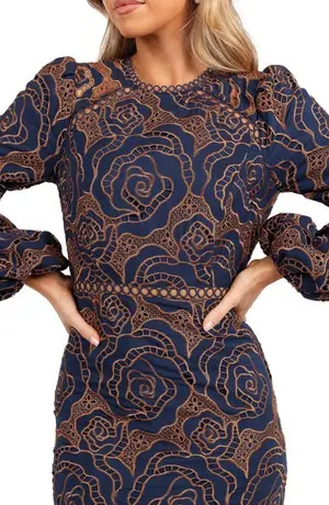 PETAL & PUP Pierre Long Sleeve Mermaid Dress