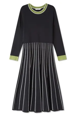 LK BENNETT Fara Long Sleeve Sweater Dress