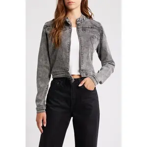 PTCL Denim Moto Jacket