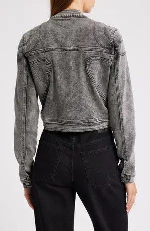 PTCL Denim Moto Jacket