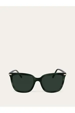 FERRAGAMO Butterfly Sunglasses - Green