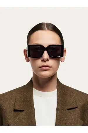 FERRAGAMO Rectangle Full-rim Sunglasses