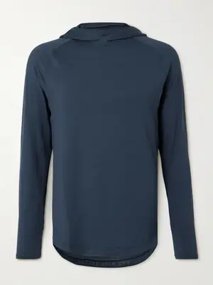 Lululemon License To Train Recycled-jersey Hoodie