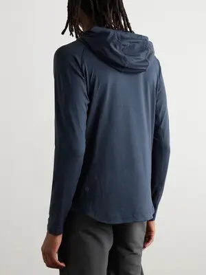 Lululemon License To Train Recycled-jersey Hoodie