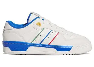 Adidas Rivalry Low Paris Olympics - Cloud White/better Scarlet/blue