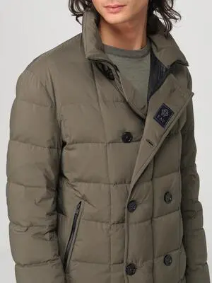 FAY Quilted Down Jacket - Green