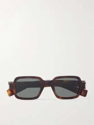 Saint Laurent Square-frame Sunglasses - Brown