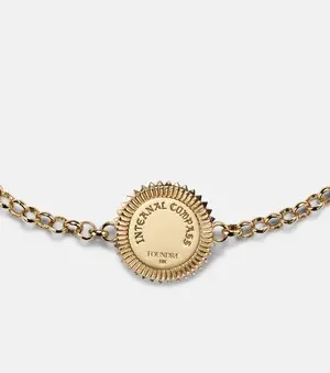 FOUNDRAE Internal Compass 18kt Bracelet With Diamond