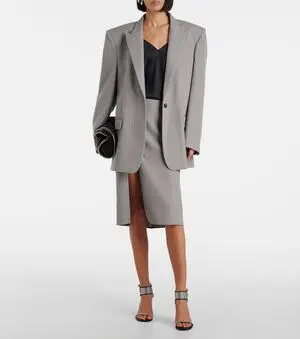 Stella McCartney Wool Pencil Skirt